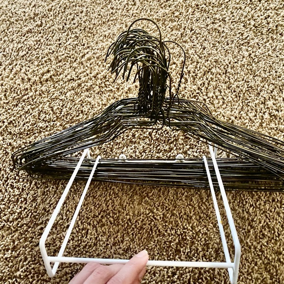 Storage & Organization | Metal Hangers 4 Total | Poshmark